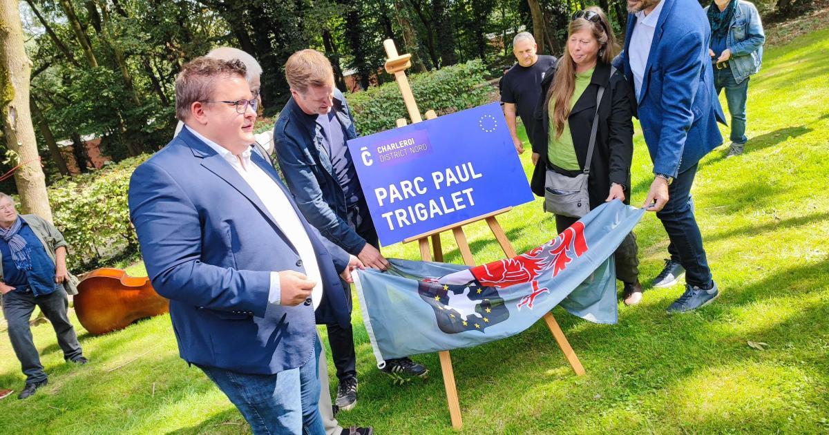 Jumet: L' Allée Verte devient le parc Paul Trigalet | Télésambre
